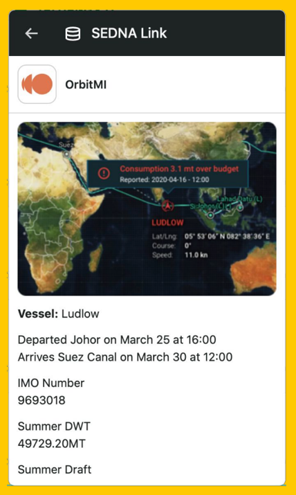 What our integration with SEDNA means to maritime